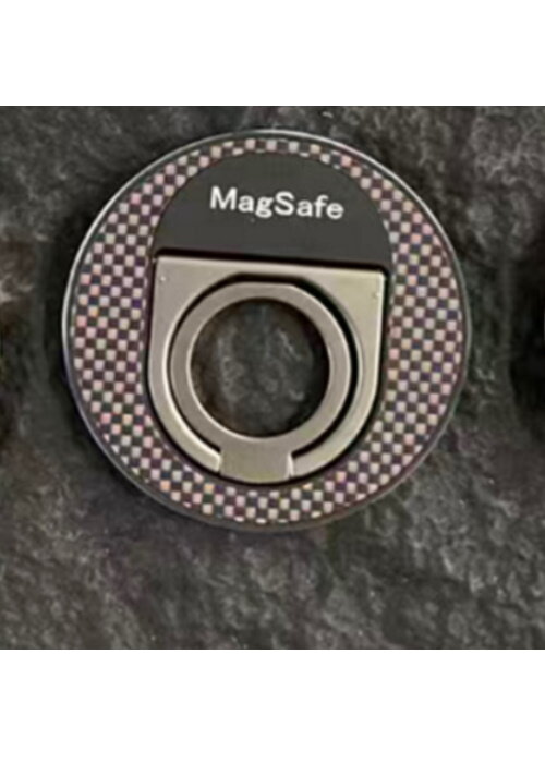 Карбоновое кольцо держатель с Magsafe Orange