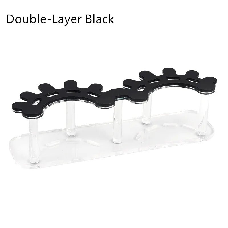 Держатель для пинцетов myaokue-up Double Layer Black