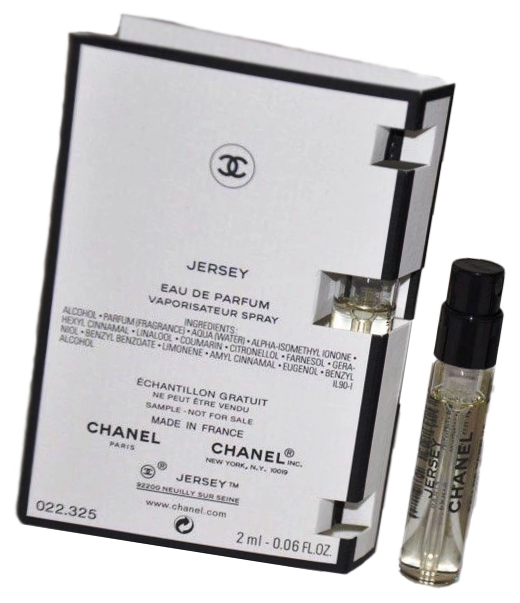 Миниатюра парфюма Шанель Джерси для женщин 2 мл / Chanel Jersey