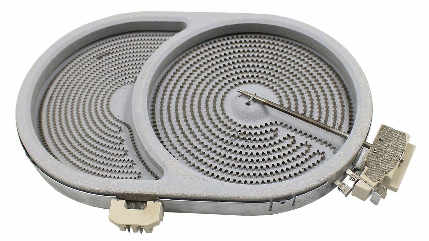 Конфорка для варочной поверхности, электроплиты Korting KECT880EC, HK6205X (2400/1500W, 10.57418.608/ 60.16172.015, снято с гарантийной техники)