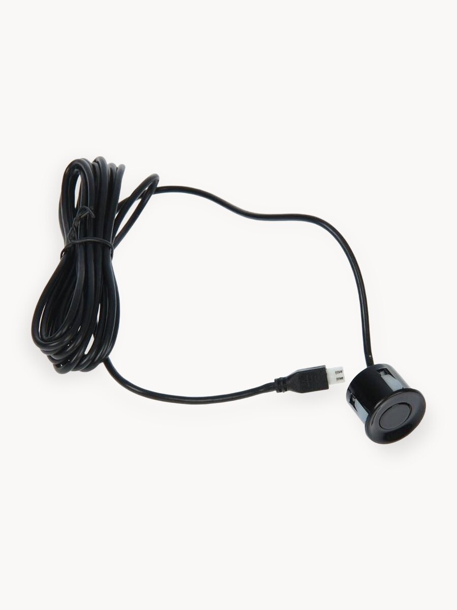 Датчик парктроника, посадочный D 22 мм, провод 230 см. чёрный