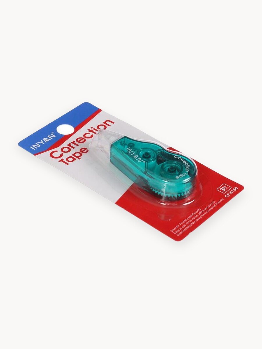 Корректор-лента, 2,4 м х 5 мм, блистер, европодвес, корпус микс