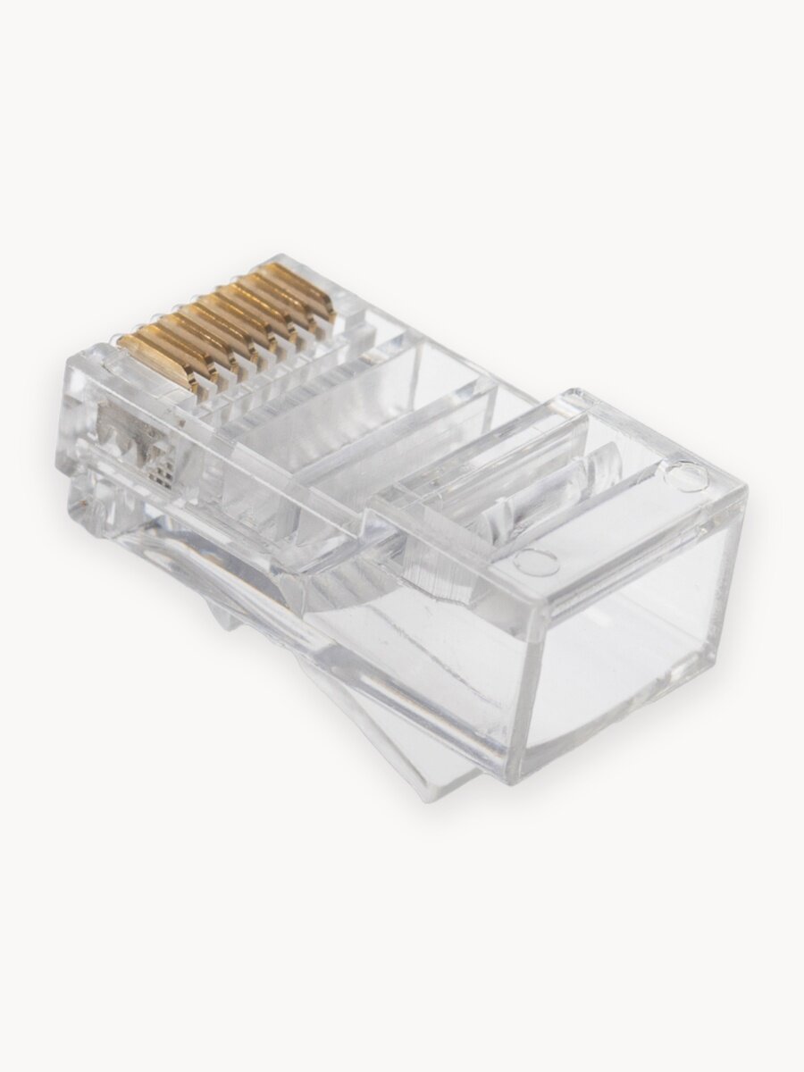 Коннектор RJ-45 (8P8C) для кабеля UTP категории 5E (100 шт.), WT-6002A-100