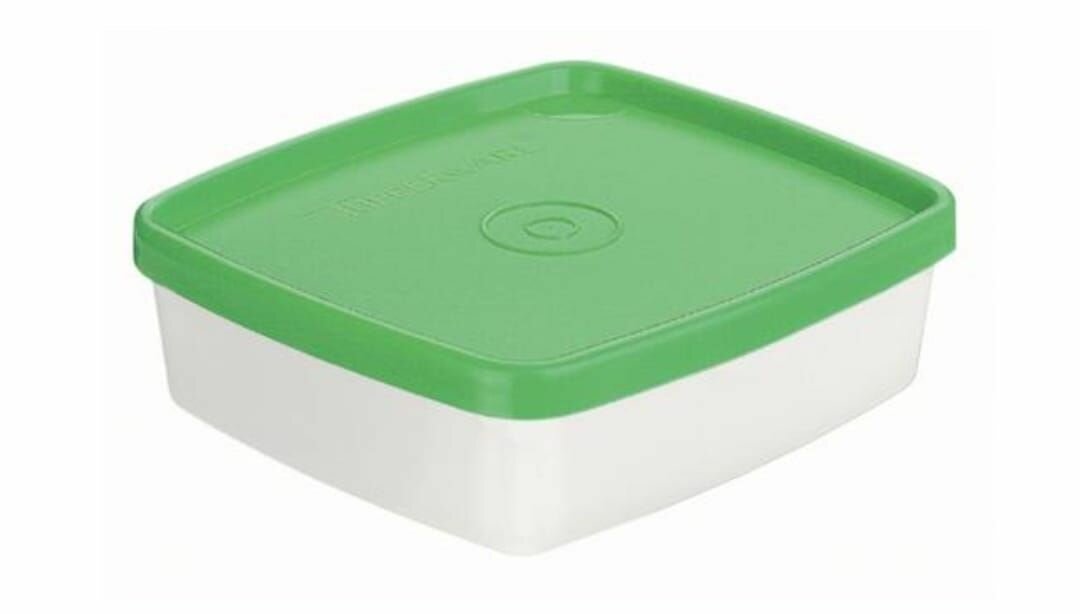 Контейнеры "Хранитель" (400 мл), бело-зеленый 2 шт. Tupperware