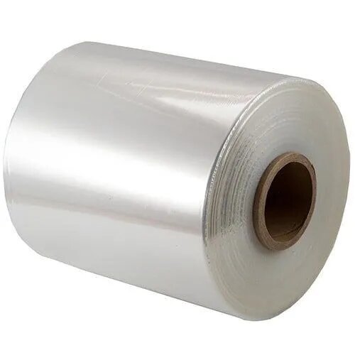 Плёнка термоусадочная ПОФ (полиолефиновая) полурукав прозрачный 20см, 19 мкм, длина 750 м.