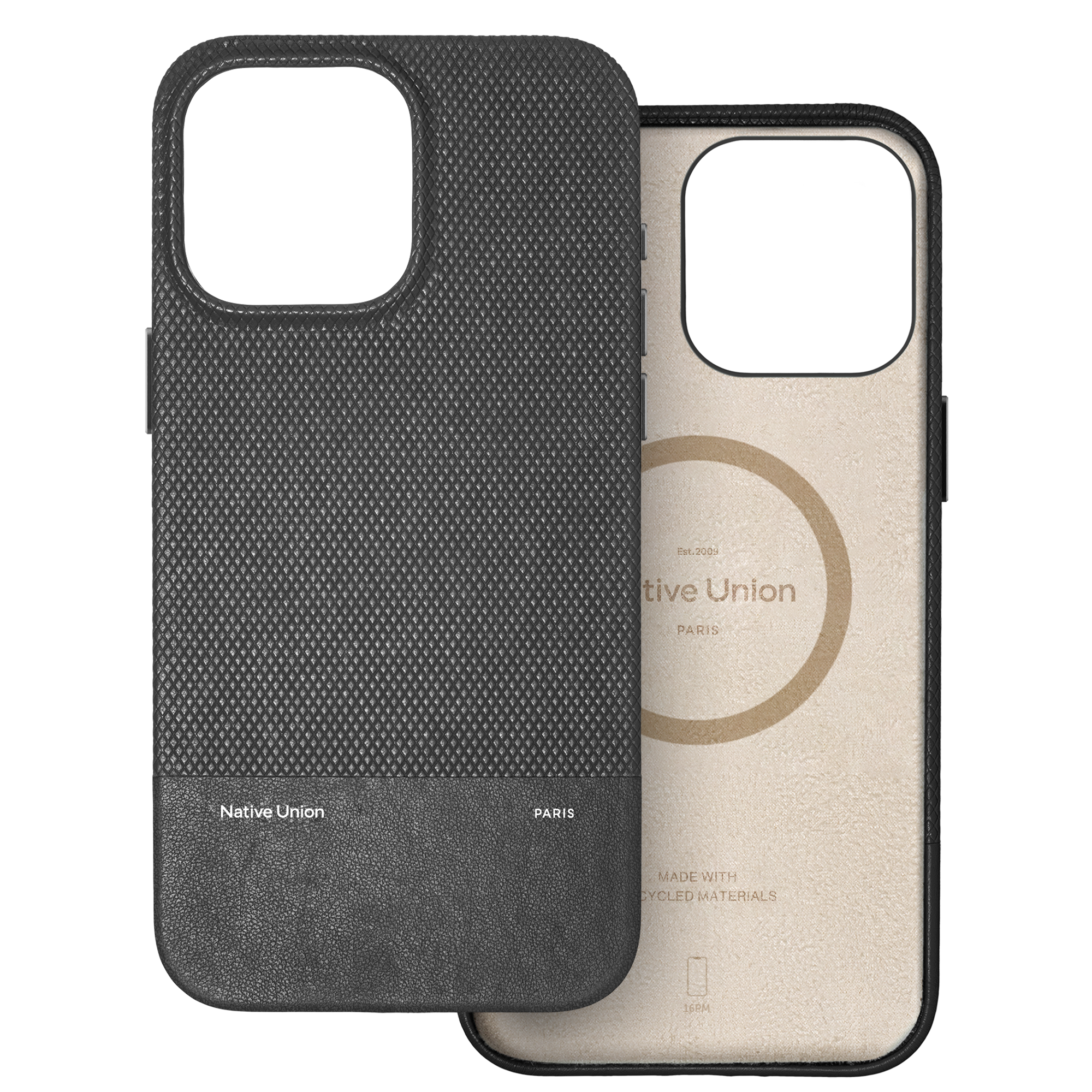 Чехол на iPhone 16 Pro Max Native Union (RE)CLASSIC CASE, цвет: черный