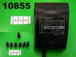 Блок питания 3-12V 1.2A SP-12 импульсный