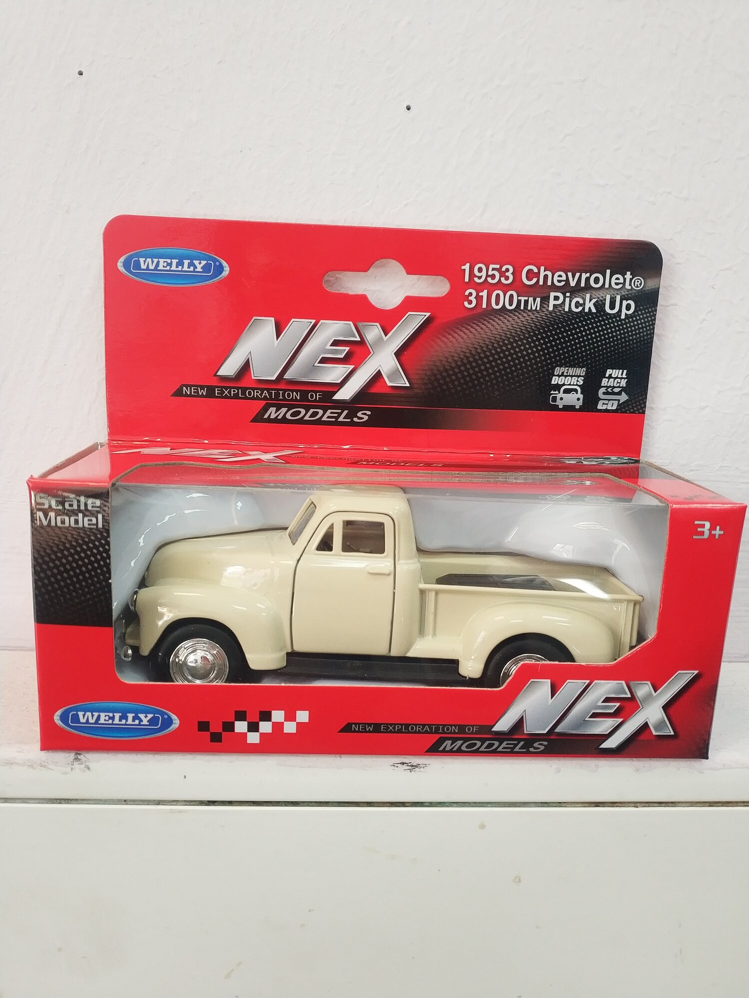Машинка Welly 1:38 CHEVROLET 3100 PICK UP, 43708W