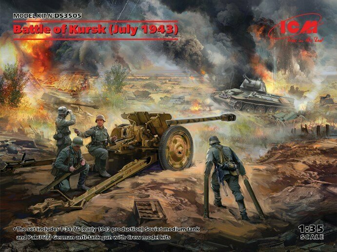DS3505 ICM Миниатюра "Курская битва" 1/35