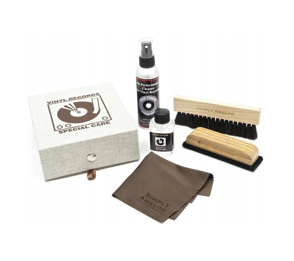 Набор de luxe Simply Analog для ухода за пластинками и иглами (5 предметов)