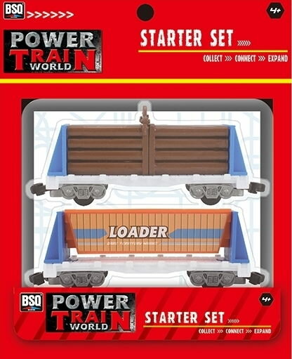 BSQ Железнодорожный транспорт Вагоны (2шт) 2023-6 с 3 лет