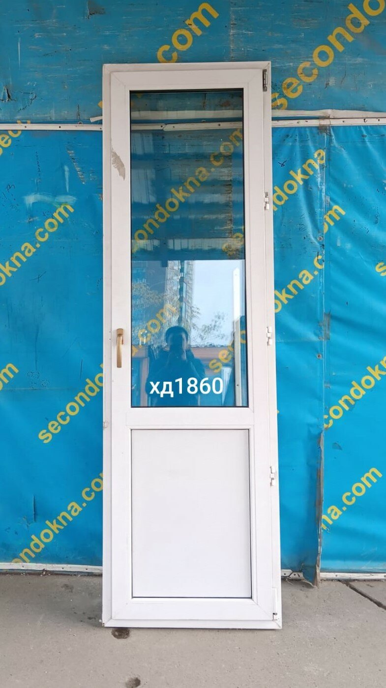 Дверь пластиковая Б/У 2180(в)х680(ш)