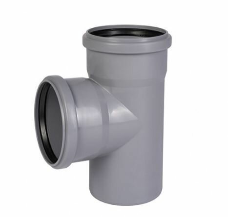 Тройник 110х110х87 гр. для внутренней канализации Ostendorf