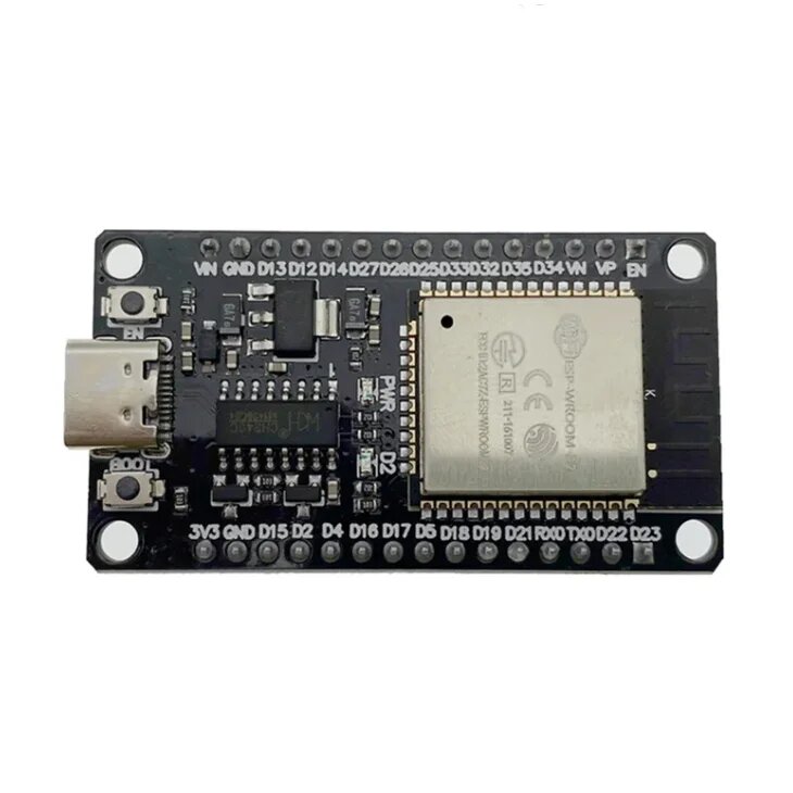 Плата разработки ESP32 TYPE-C USB CH340C WiFi Bluetooth двухъядерный модуль платы расширения питания малой мощности DevKit ESP-WROOM V1