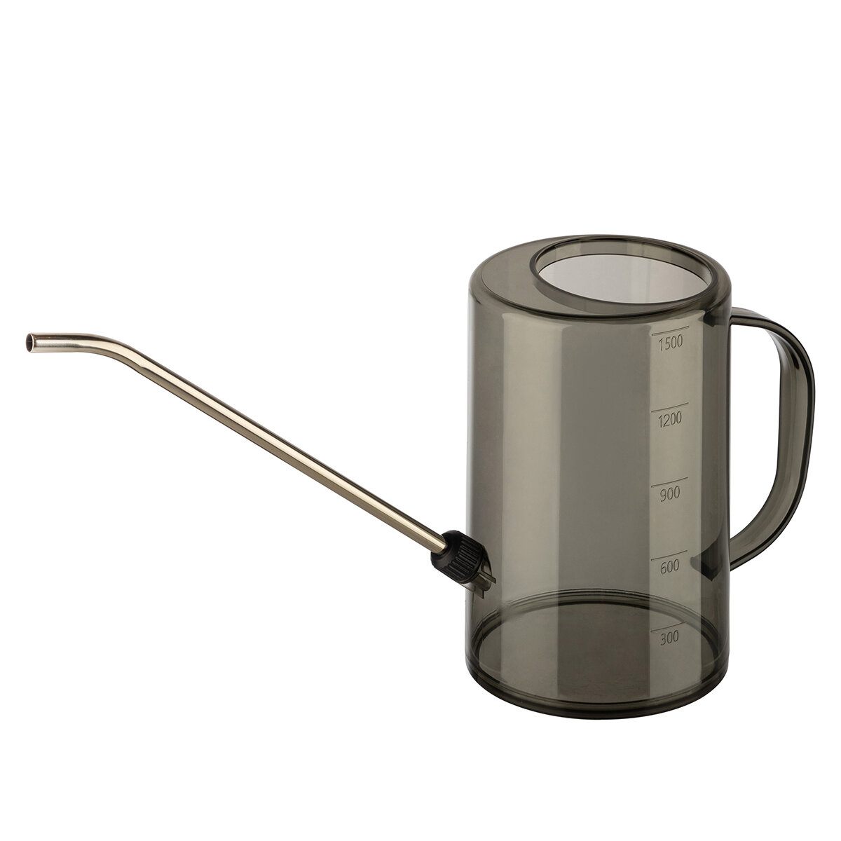 Лейка Park Алмаз, 1,5 л, полистирол/нержавеющая сталь, 11,5 x 19,5 x 24 см