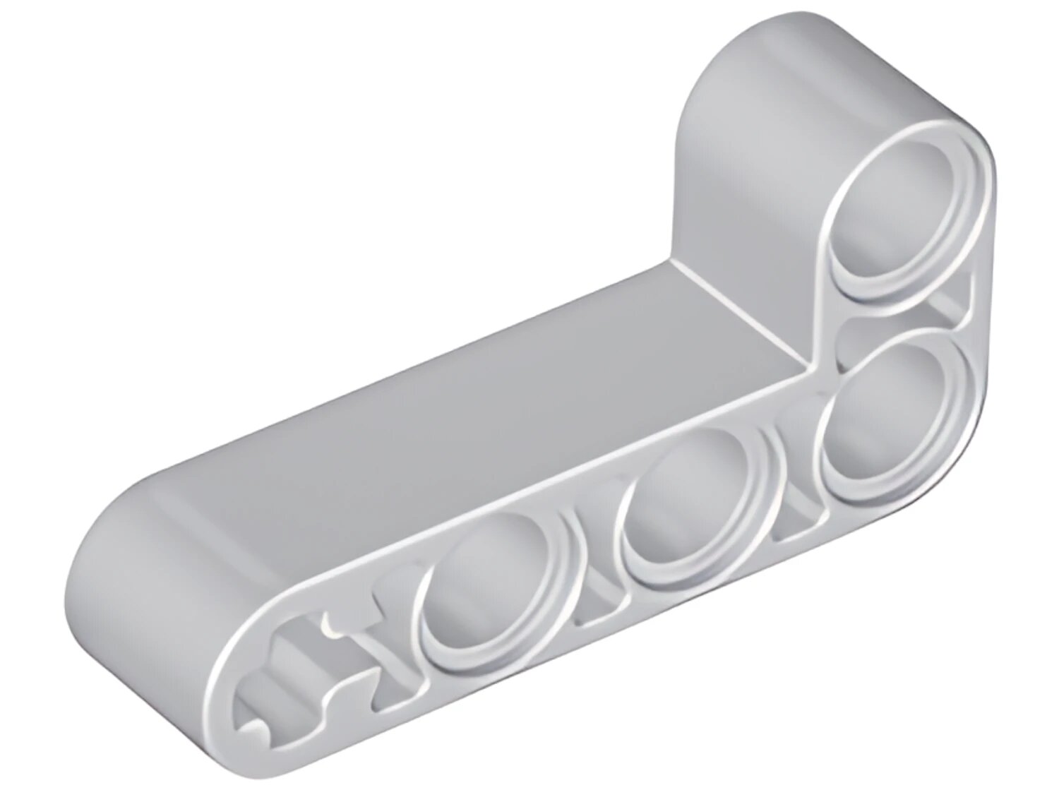 Деталь LEGO Technic, Liftarm, Modified Bent Thick L-Shape 2 x 4 32140 Light Bluish Gray U