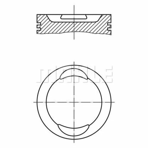 Поршень комплект Knecht/Mahle 0094100