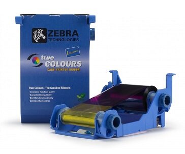 Красящая лента Zebra, Цветная YMCK, 625 отпечатков для ZXP9, 800012-445