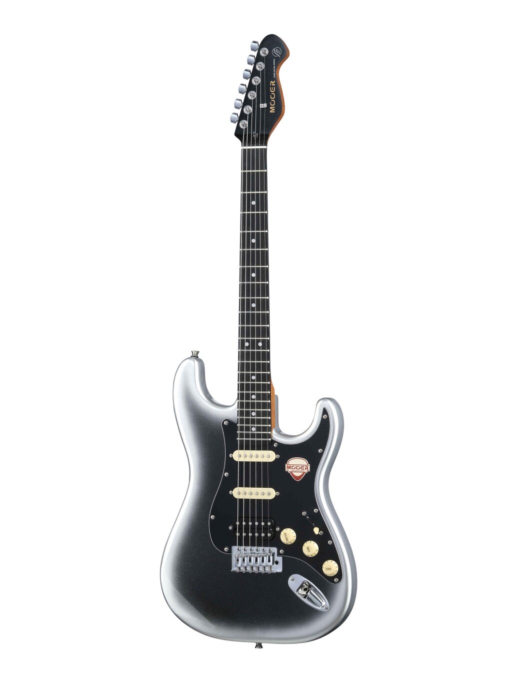 MSC10-Pro-DKSL Электрогитара, черное серебро, Mooer