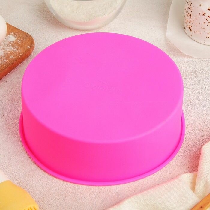 Форма для выпечки Доляна "Круг", d 15,5 см