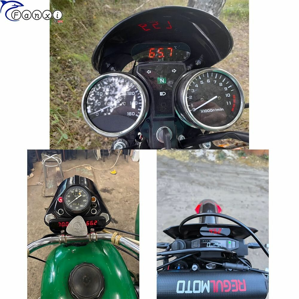 Датчик температуры для снегохода и мототехники PT-11, с переходником под свечу=v=