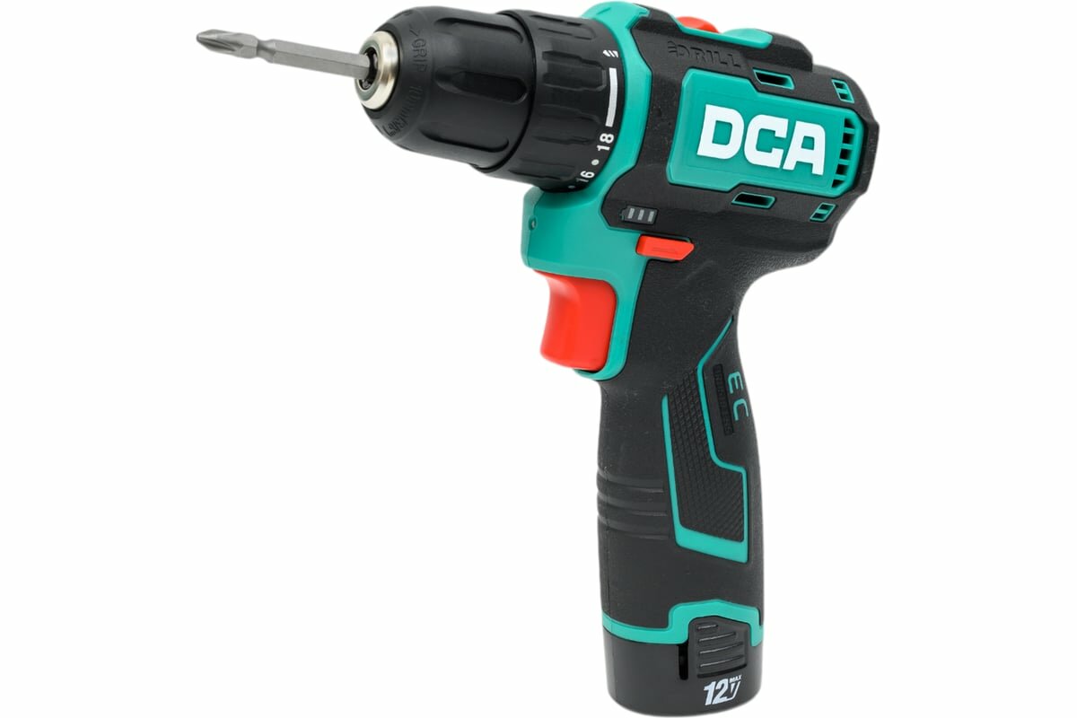 Аккумуляторная дрель-шуруповерт DCA ADJZ1203 (TYPE E)