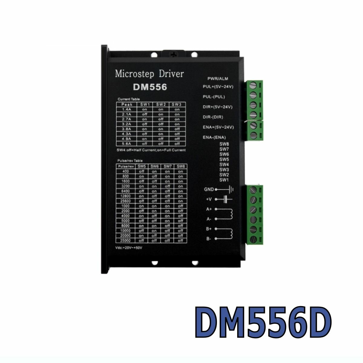 Драйвер шаговых двигателей DM556D