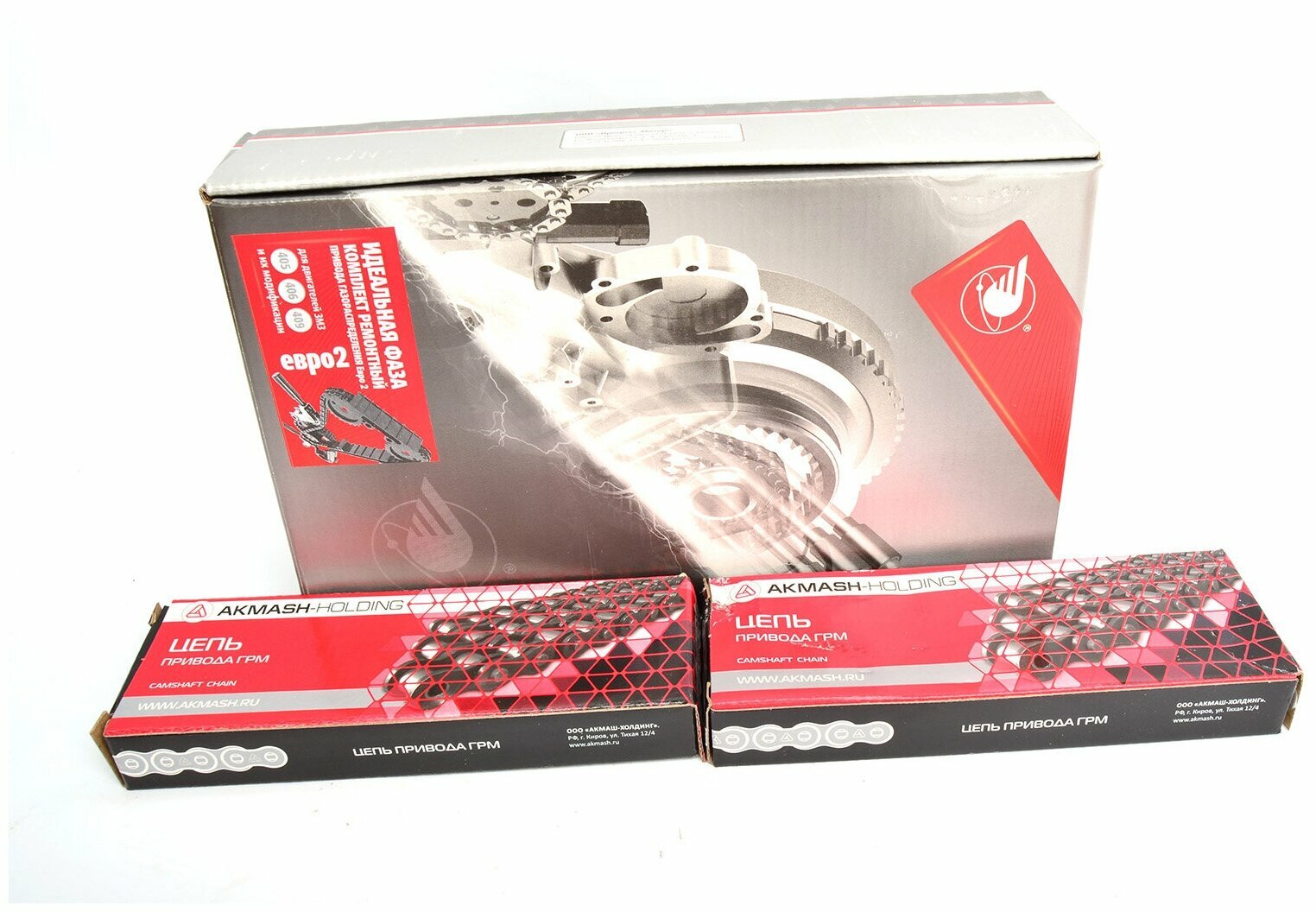 Устройство натяжное ЗМЗ-406, 405, 409 на подшипнике полный комплект ЕВРО-2 (идеальная фаза) прогресс 406.3906625-04