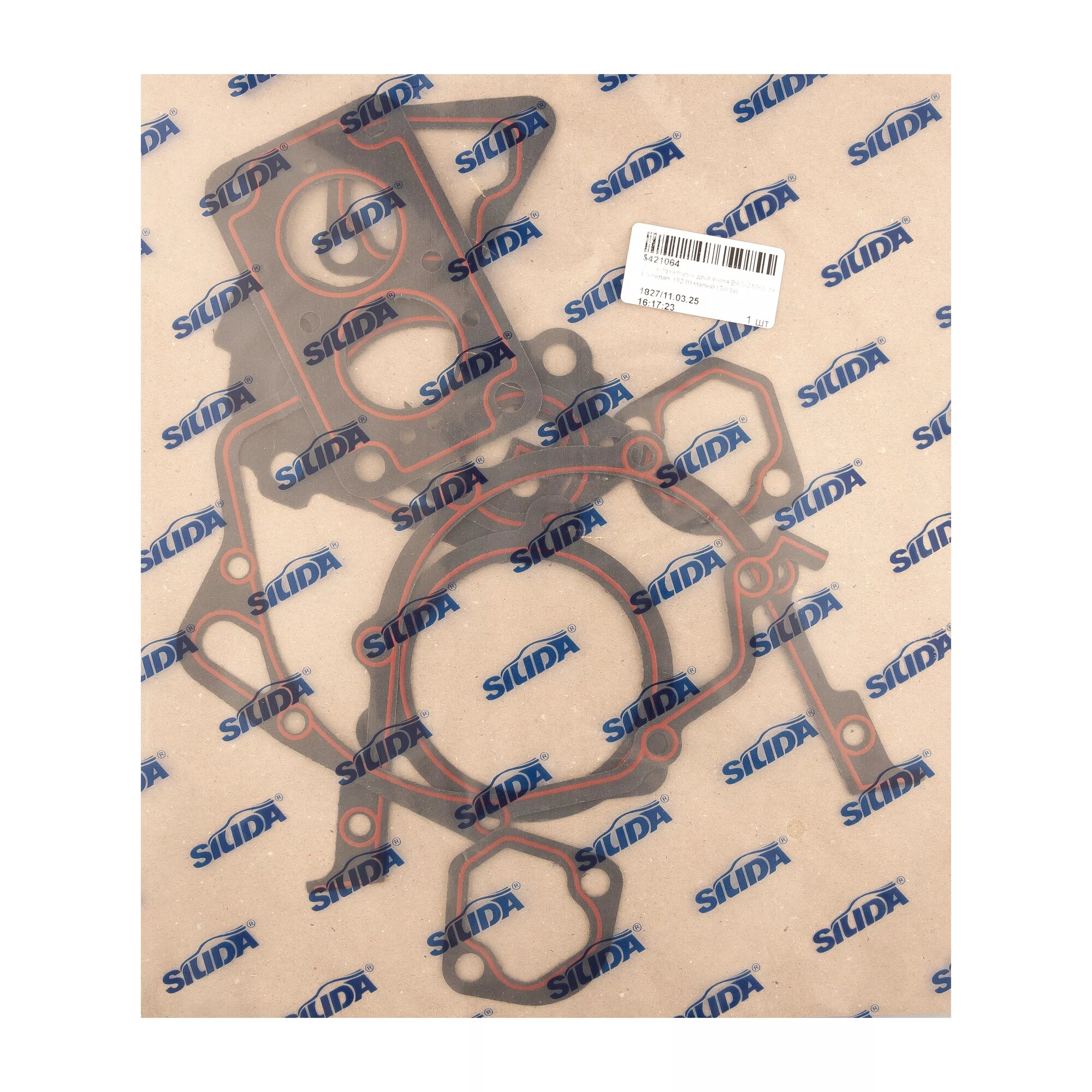 Набор прокладок двигателя ВАЗ-21083 V=1,5/8клап. (82,0) малый (Silida)