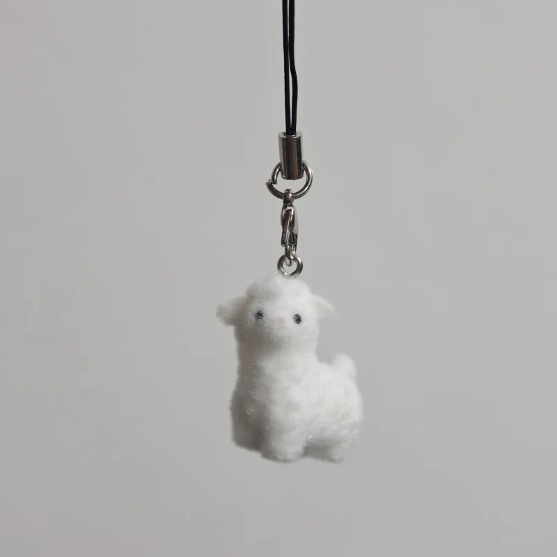 Подвески для телефона, подвеска на ремешке для сумок, идеальный подарок, брелки, милые овцы, дизайн животных, мобильные аксессуары для женщин, девочек и мужчин