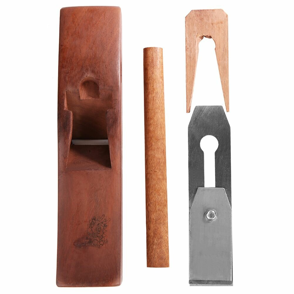 Ручной рубанок 28 см для деревообработки, из высококачественной стали и древесины, прочный и точный