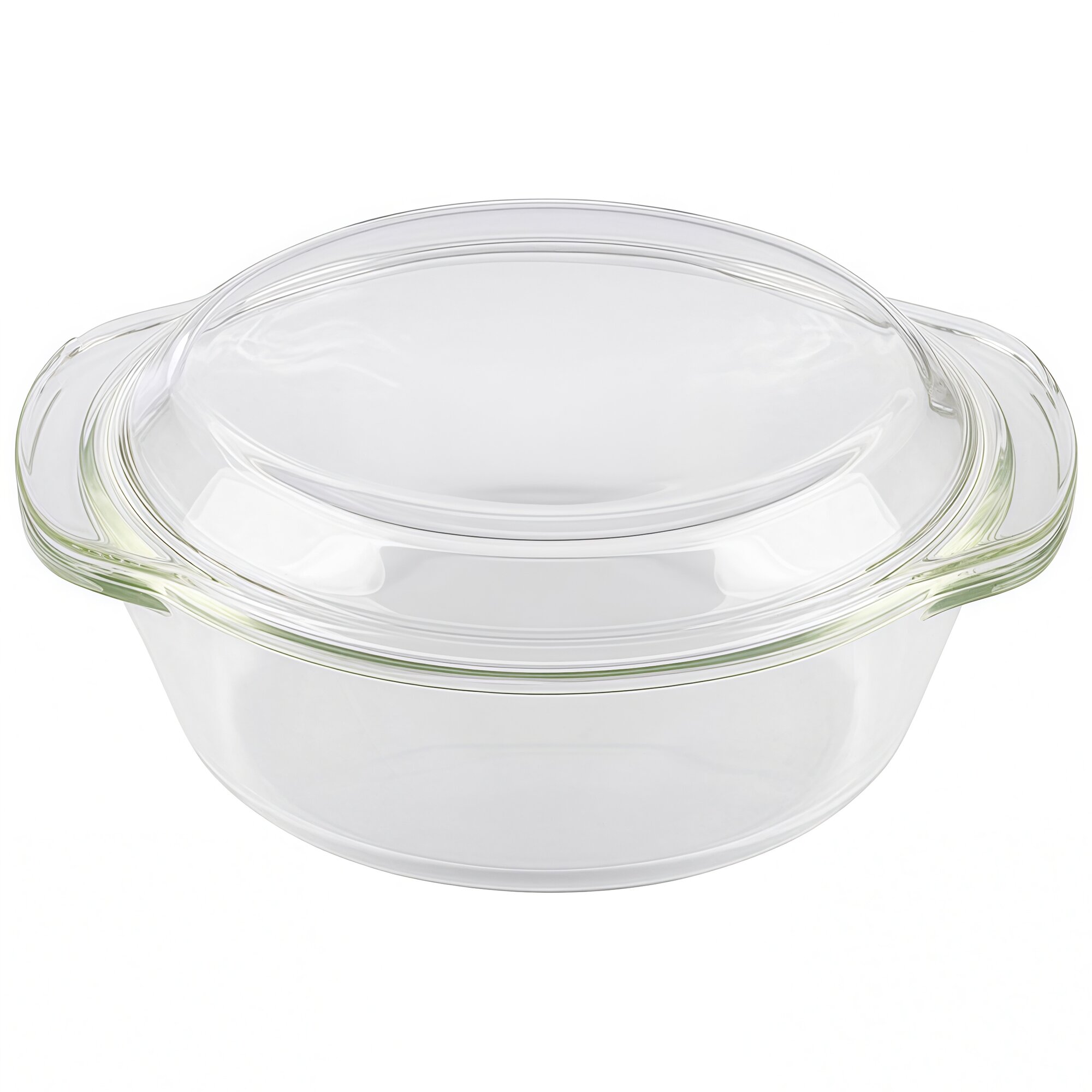 Кастрюля из термостойкого стекла с крышкой 2 в 1, ITALIANO, объем 1,95 л