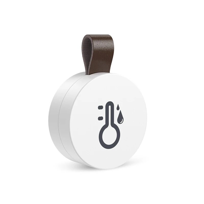 1 шт. беспроводной Bluetooth Уличный Термометр умный дом датчик температуры и влажности белый, White