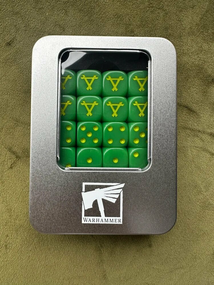 KyбиK Grand Alliance Destruction Dice22024Warhammer Age of Sigmar warhammer, dice, игральная кость, Skaven Ratmen