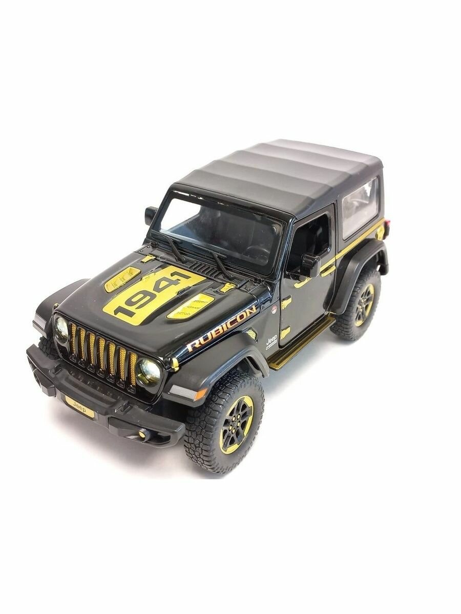 Машинка металлическая 1:20 Jeep Wrangler Rubicon