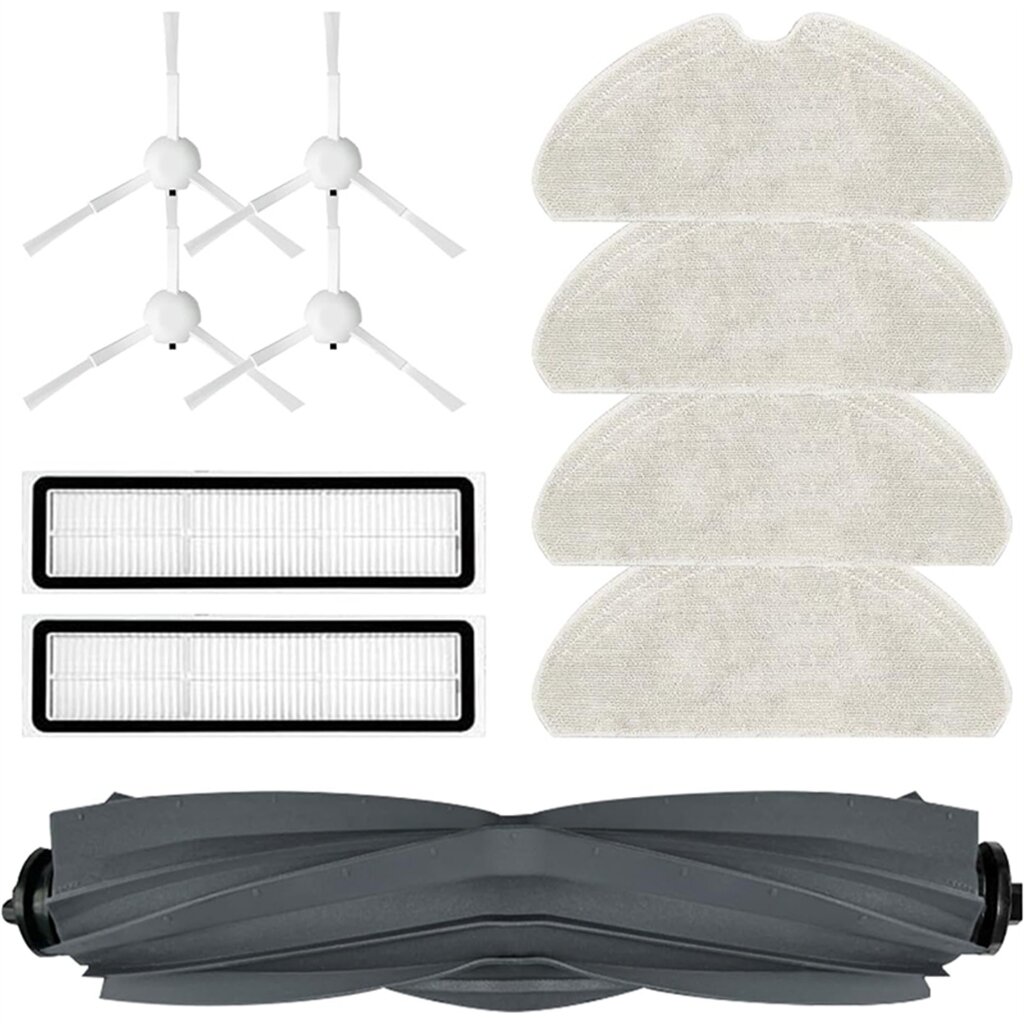 Для Dreame D10S/D10S PRO робот-пылесос, запасные части, основная щетка, щетка для подметания краев, комплект фильтров Hepa, антиаллергенный