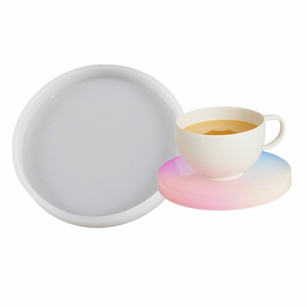 Силиконовая форма для подставки 3109-круглая