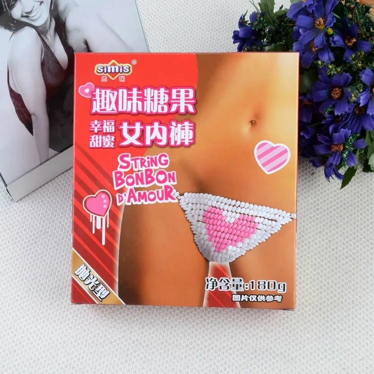 Съедобное драже разноцветное для интимных игр E9