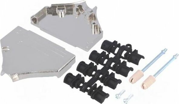 Корпус MH CONNECTORS MHDTZK37-RA-PC-K Корпус: для разъемов D-Sub D-Sub 37pin D-Sub HD 62pin прямой 1шт