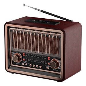 Радиоприемник RITMIX RPR-089 REDWOOD (220V, 4*R20)