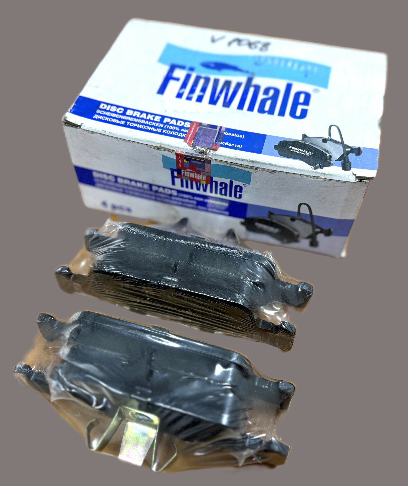 Колодки тормозные Finwhale V1068 для Renault