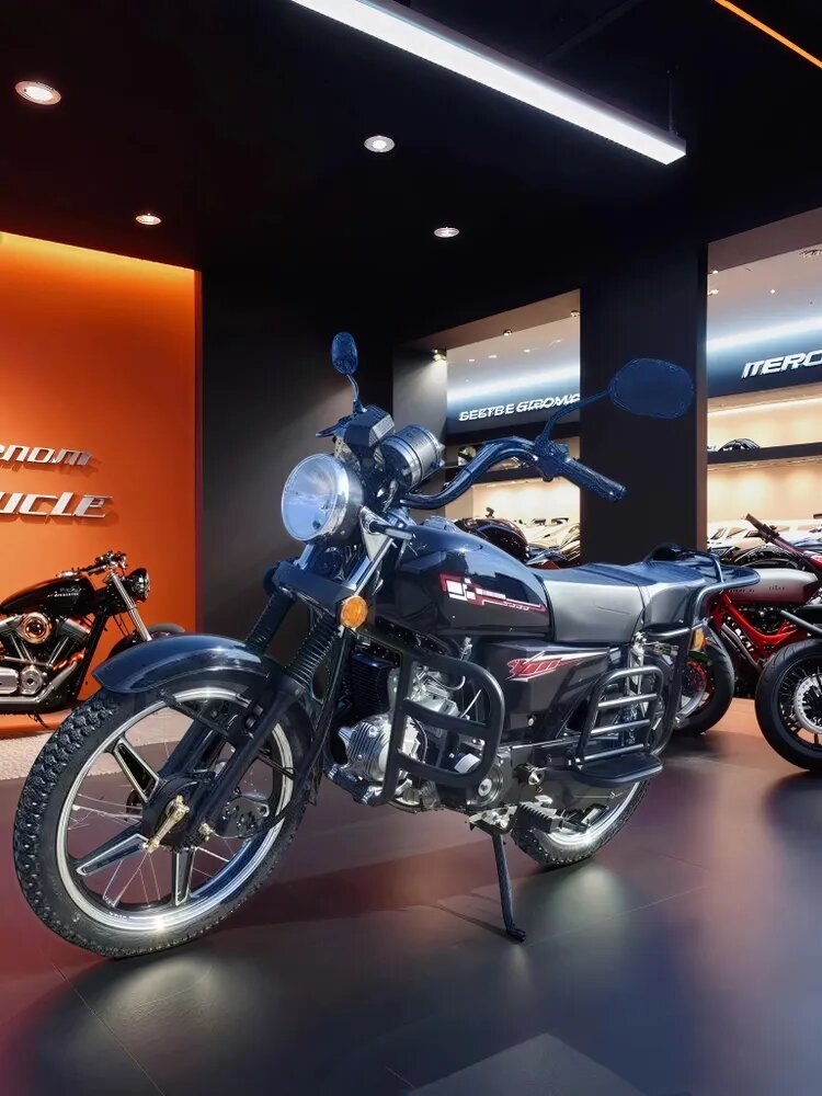 Мопед FLASH BLACK 110 см3 (49,9 см3)