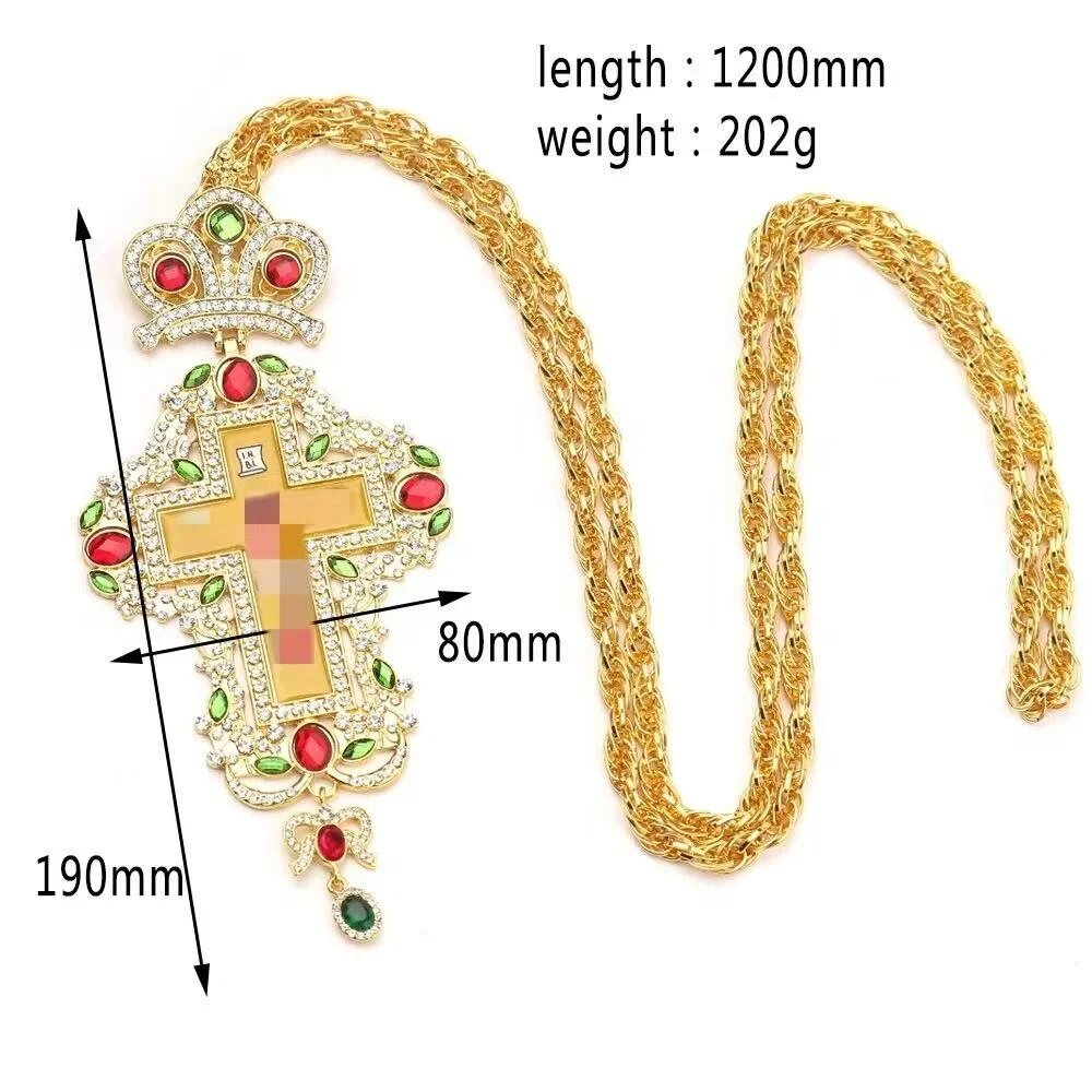 Христианский крест HTISOK из металла