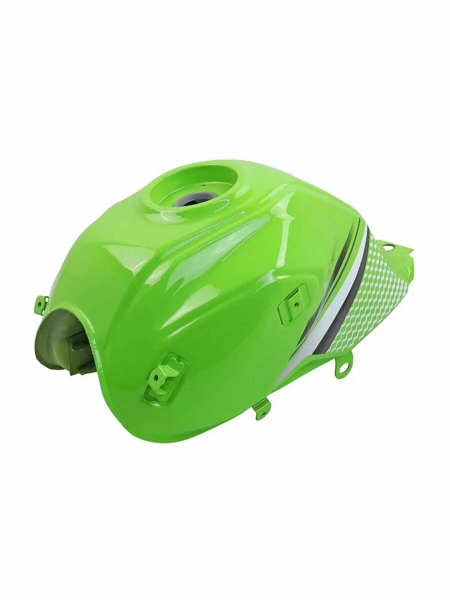 Бензобак Alpha SA Max серебристо-зеленый