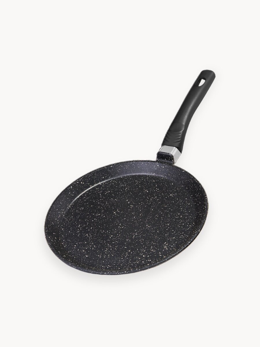 Блинная сковорода ALWA 24 см с антипригарным покрытием блинница цвет мрамор