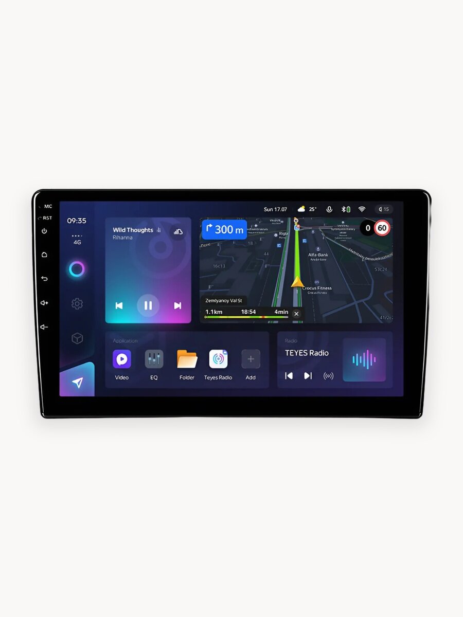 Магнитола TEYES CC3L 4/64ГБ 10 дюймов-без переходной рамки! (ISO+активация голосового управления В подарок!)