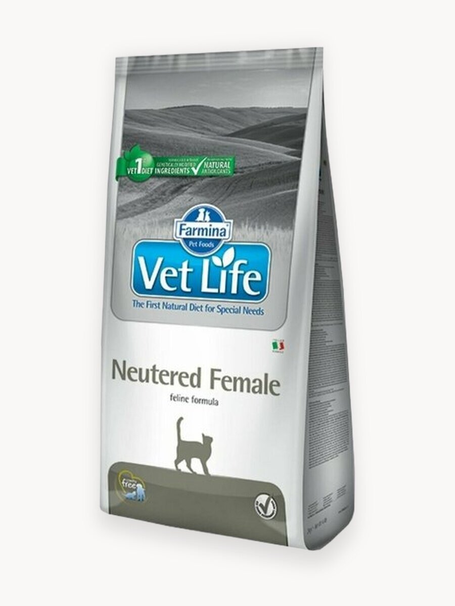Сухой корм для кастрированных котов Farmina Vet Life Neutered Male, Фармина Вет Лайф Курица, 400 гр
