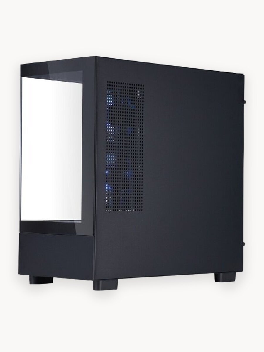 Корпус 1STPLAYER MIKU Mi5 ARGB, черный (Mi5-BK-2FC7R-1FC7)