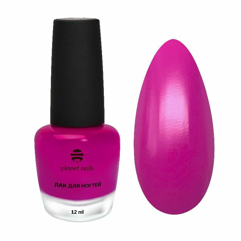 Planet Nails Лак для ногтей Neon 13214, 12 мл