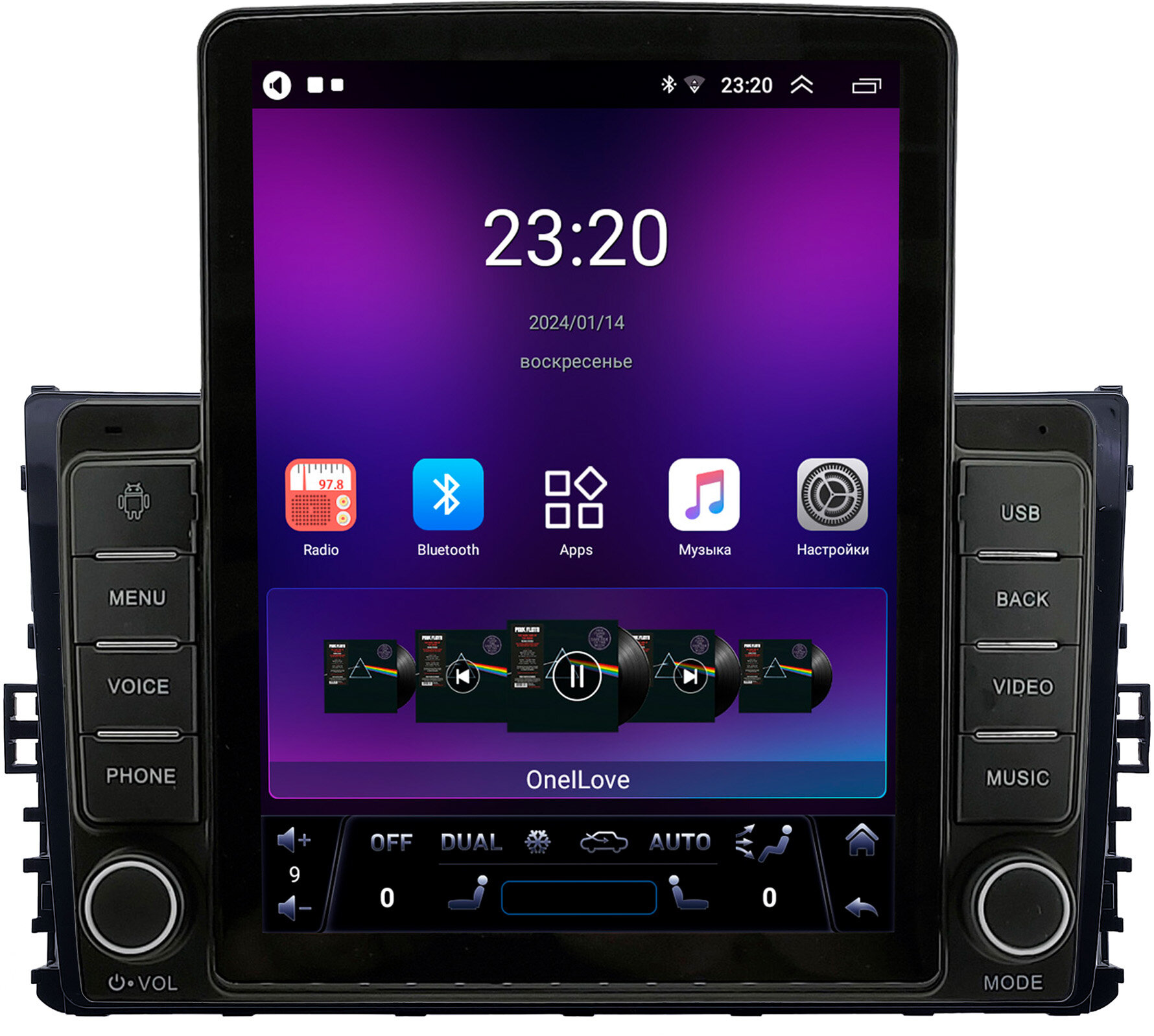 Штатная магнитола Canbox GTR095-9299 Volkswagen Passat B8, Tiguan 2, Teramont, Jetta 7, Arteon, Transporter T6, Caravelle T6, Multivan T6 2019-2025 An